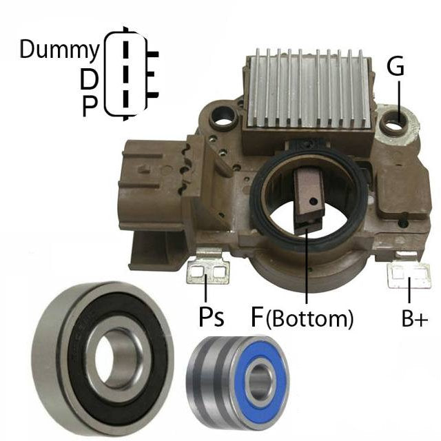 2011-14 Mazda 2 Alternator Kit – alternatorbrush.com