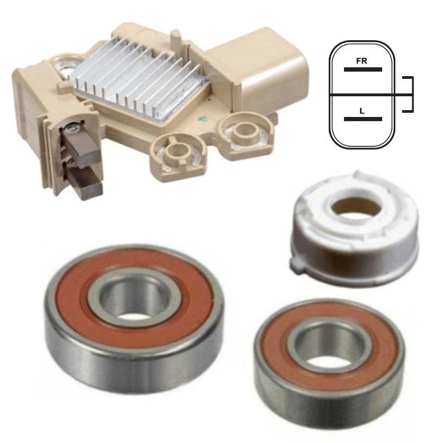 Alternator Kit for 2012-2013 Soul with Valeo 2613746 – alternatorbrush.com